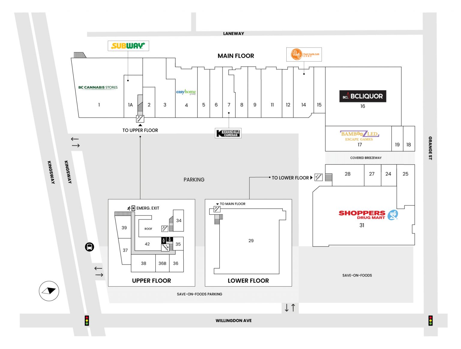 Directory Map – Old Orchard Centre